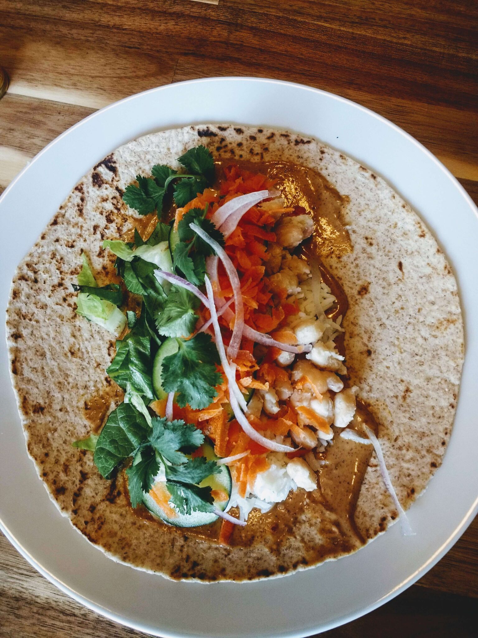 Tasty Thai Veggie Wraps | Eat Fresh, Mama!